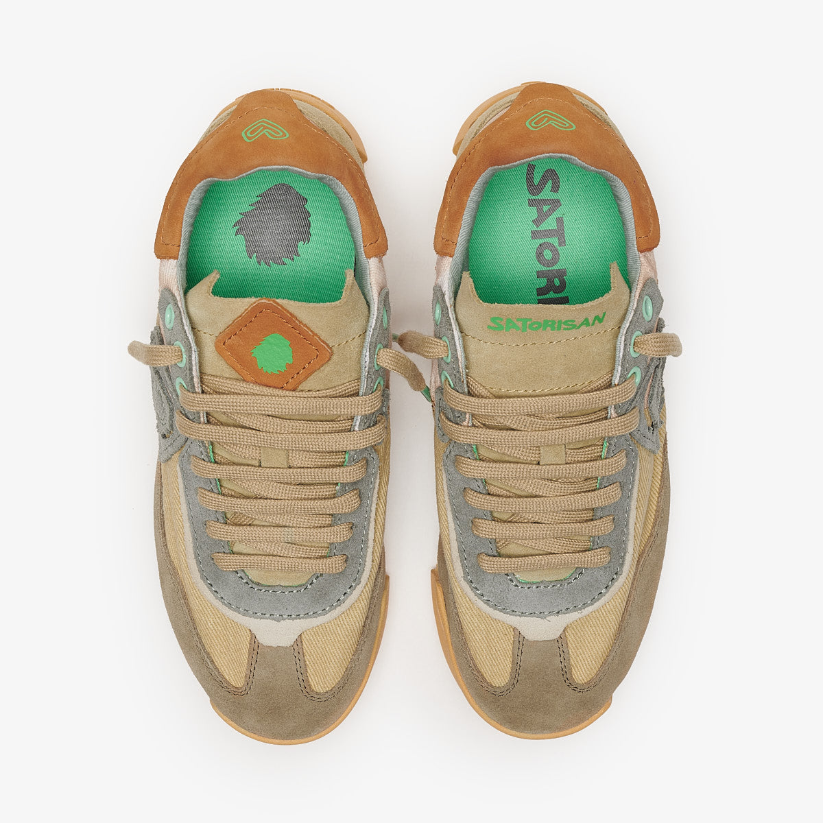 Men's Shoe - Enso Gaia Material Beige - Satorisan ROW