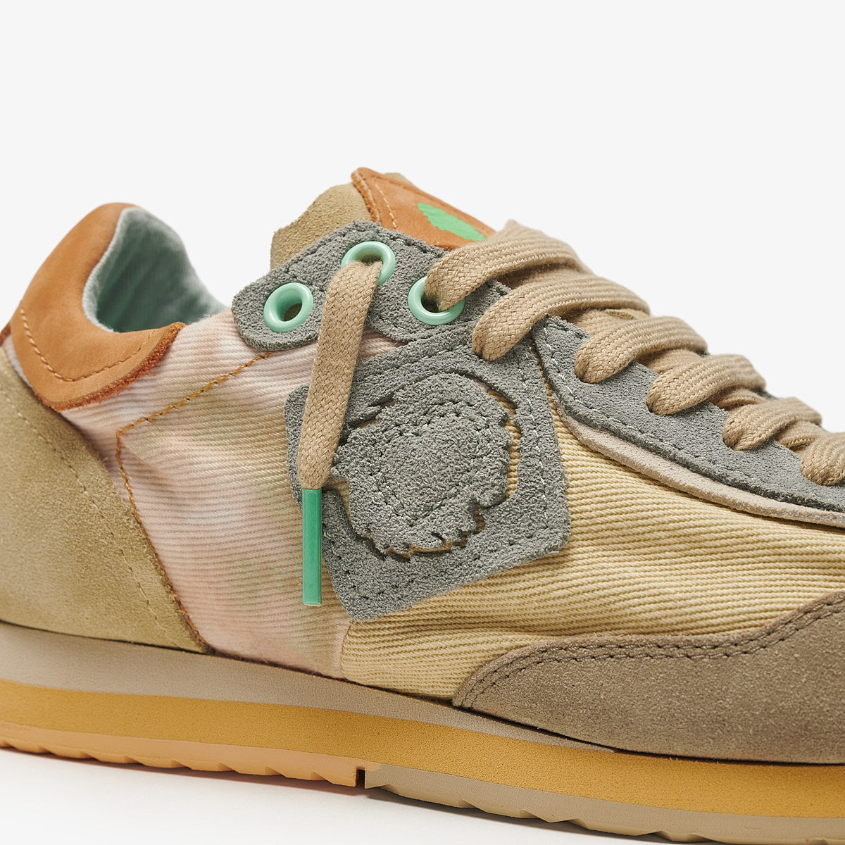 Men's Shoe - Enso Gaia Material Beige - Satorisan ROW